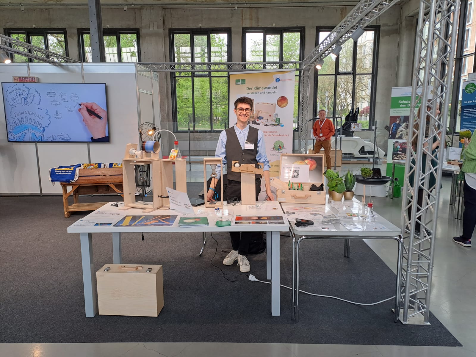 The LMU climate kit at the FORSCHA | Klimawandel: verstehen und handeln